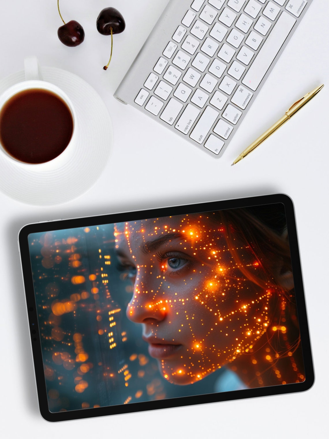 Dreamlike Eyes Desktop Wallpaper Sci-fi Wallpaper Fantasy Desktop ...