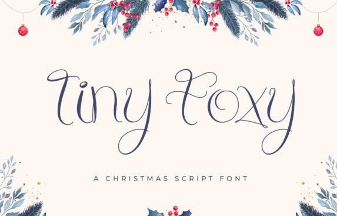 Tiny Foxy Font, Minimalist Font, Cricut Fonts, Casual Font, Modern Font ...