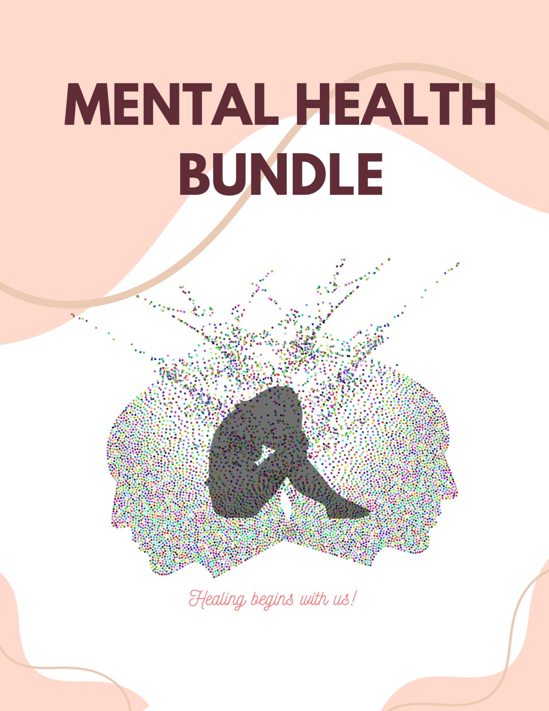 Mental Health Bundle | Mood Tracker | Medication Tracker | Anxiety Tracker | Daily Journal ...