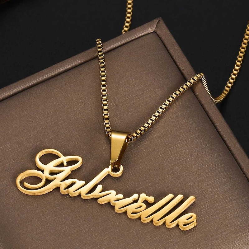 Custom Name Necklace - Etsy