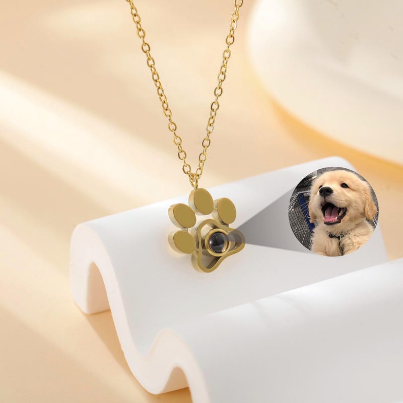 Dog Memorial Necklace - Etsy