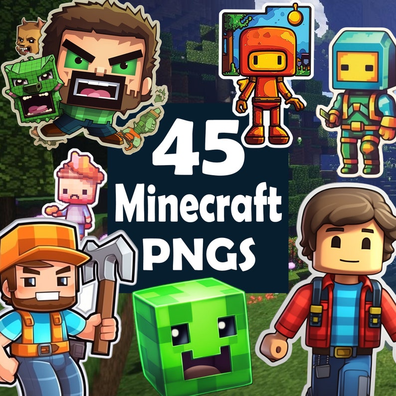 Minecraft PNG Minecraft PNG Clipart Minecraft Birthday Minecraft ...