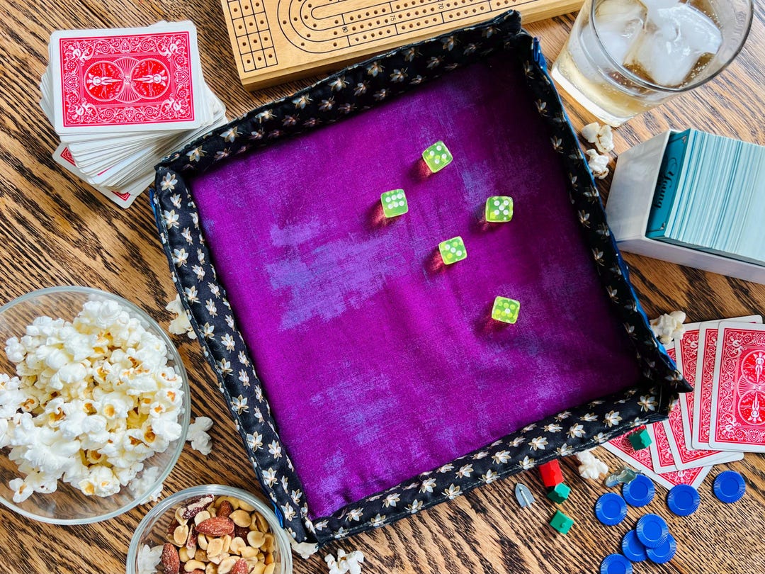 Collapsible Sensory Friendly Dice Tray - Etsy
