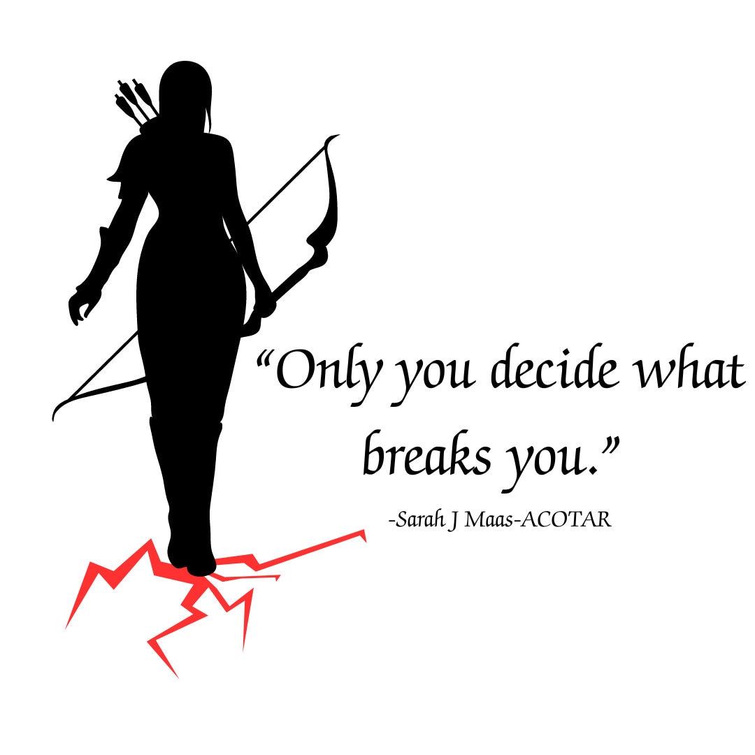 Acotar Svg, Sarah J Maas Svg, Feyre Art Print, Archer Svg, Bookish Svg ...