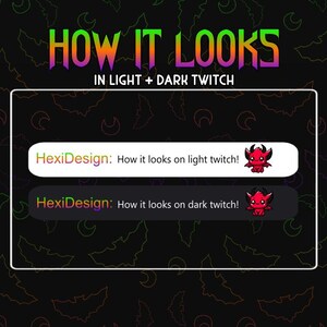 Twitch Red Bat Devil Horns Emote for Streamers Youtube Twitch Discord ...