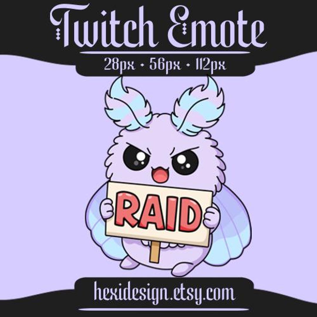 Purple Moth Emote | Cute Pastel Moth Emotes | Twitch & Discord Stream ...