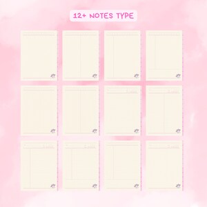 Digital Notebook Cute Pink Digital Notebook Goodnotes Notebook Notebook ...