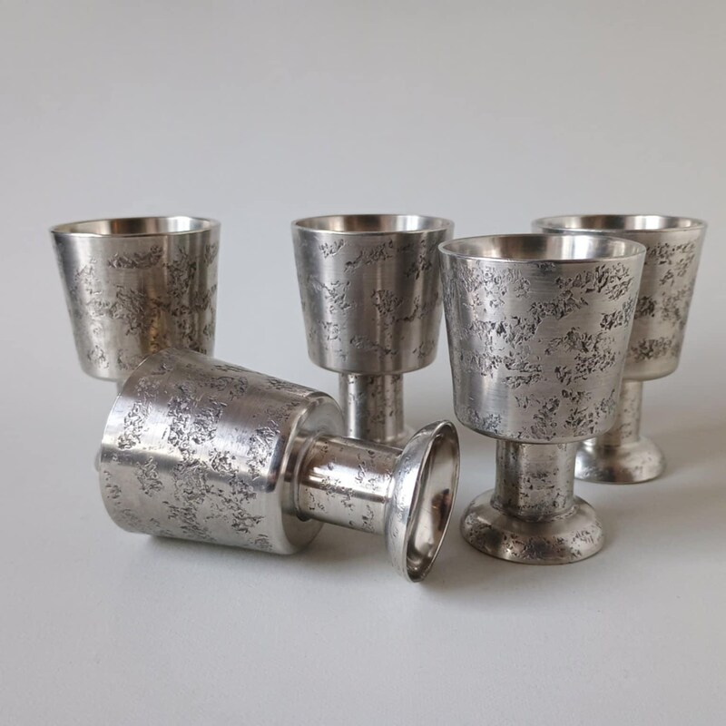 Pewter Goblet - Etsy