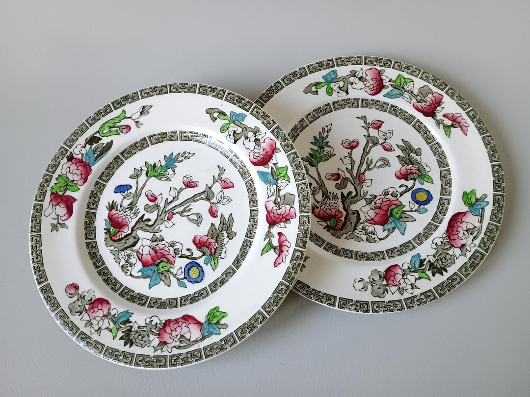 Johnson Bros Indian Tree - Set of 2 Plates - Manufacturer: Johnson ...
