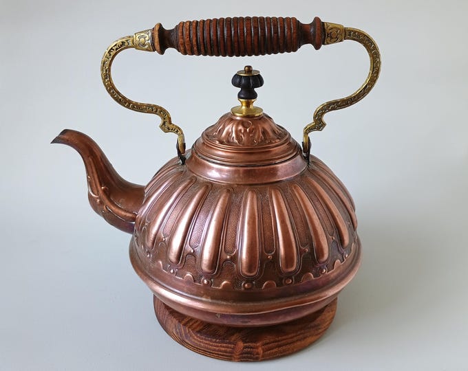 Antique Copper Teapot - Copper Kettle - Antique Swedish Teapot 1900 - Etsy