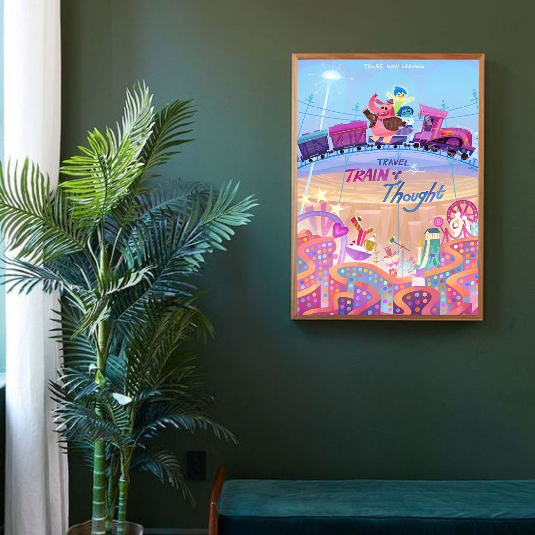 Inside Out Wall Art, Inside Out Poster, Inside Out Characters Art ...