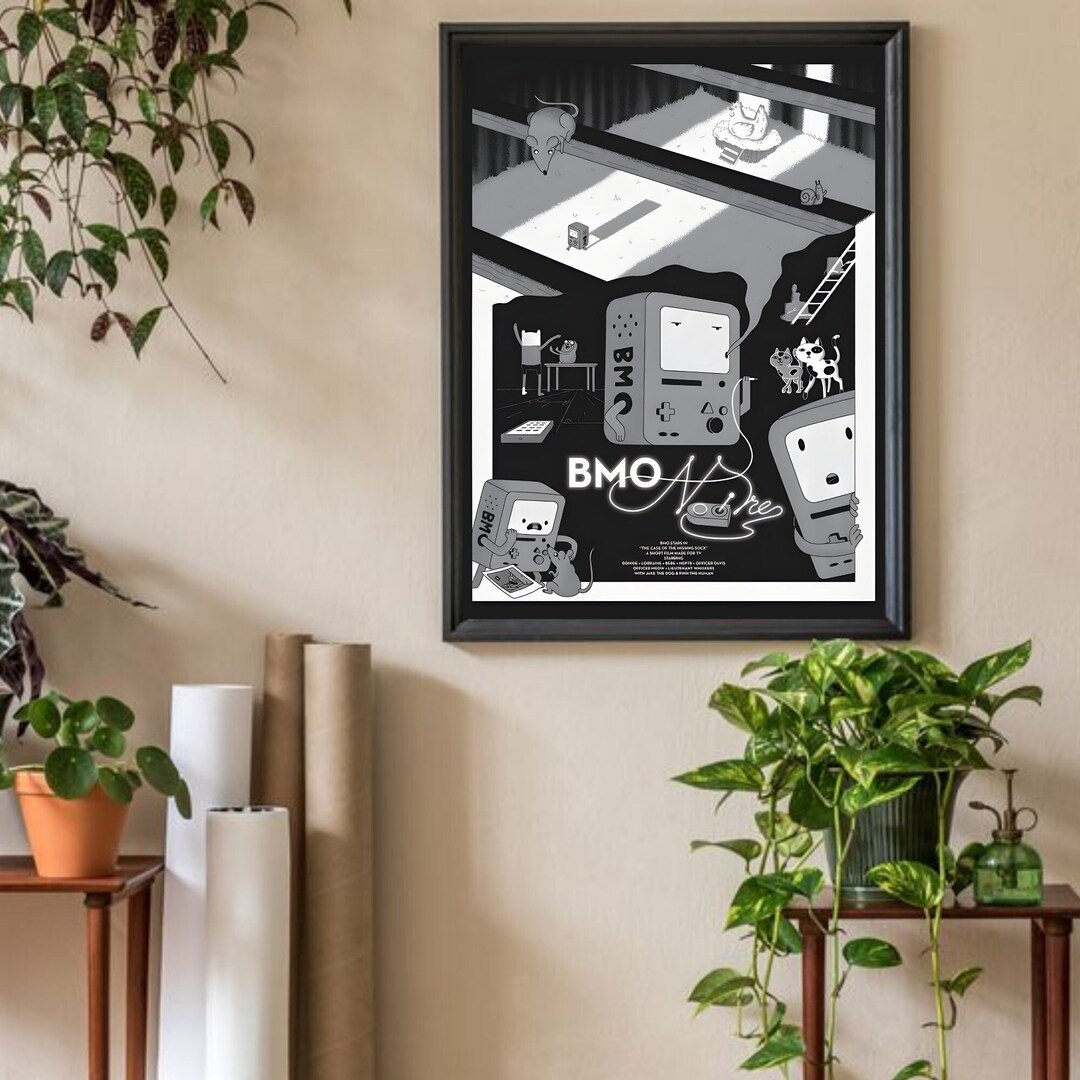 BMO Poster, Adventure Time Poster, Adventure Time BMO Digital Print ...