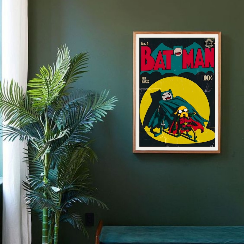 Adventure Time Poster Set of 2, Adventure Time Wall Art, Finn and Jake ...