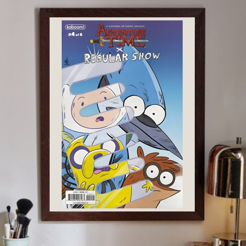 Adventure Time Poster Regular Show Print Adventure Time Wall Art ...