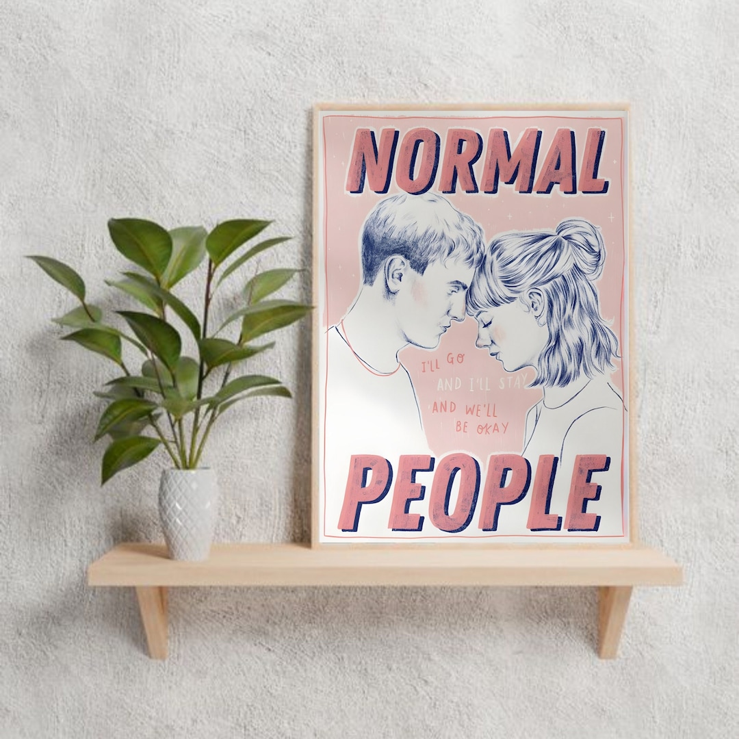 Normal People Print, Normal People Poster, Paul Mescal Poster, Normal ...