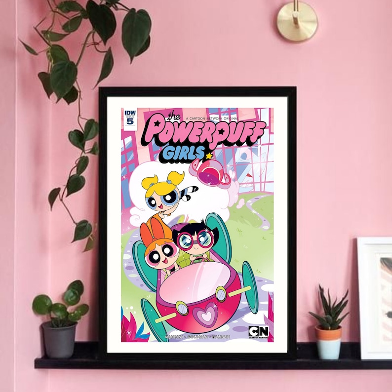 Powerpuff Girls Poster, PPG Print, Pwerpuff Girls Art, Powerpuff Girls ...