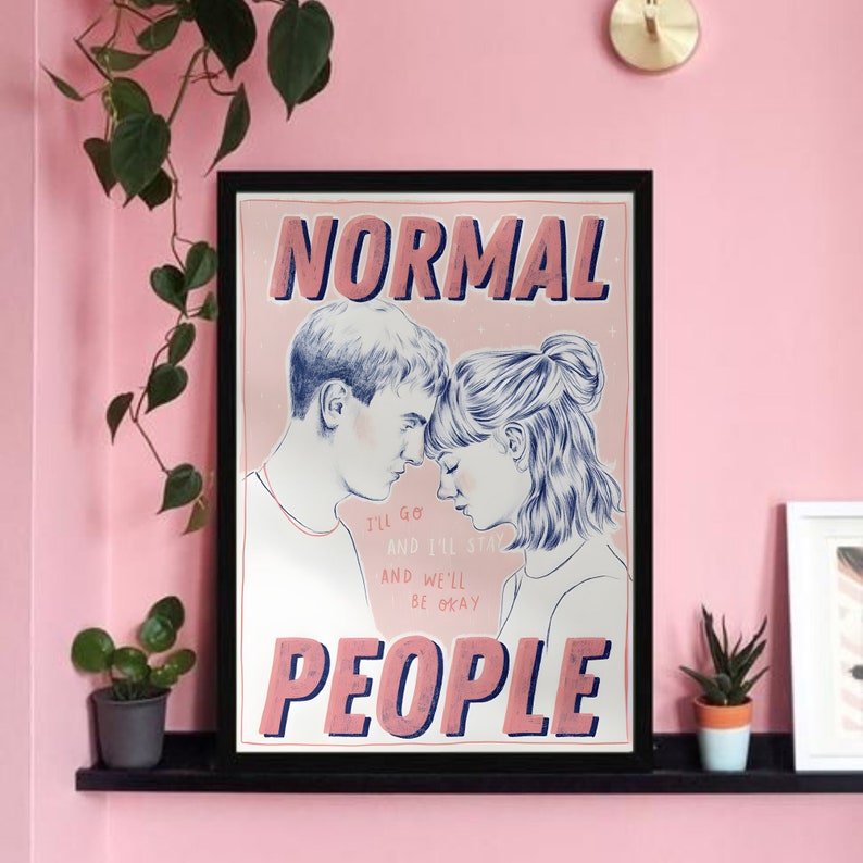 Normal People Print, Normal People Poster, Paul Mescal Poster, Normal ...