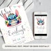 Stitch Birthday Invitation Template | Customizable Party Invite ...