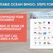 Printable Under the Sea Bingo, Kids Ocean-themed Party Game, Instant ...