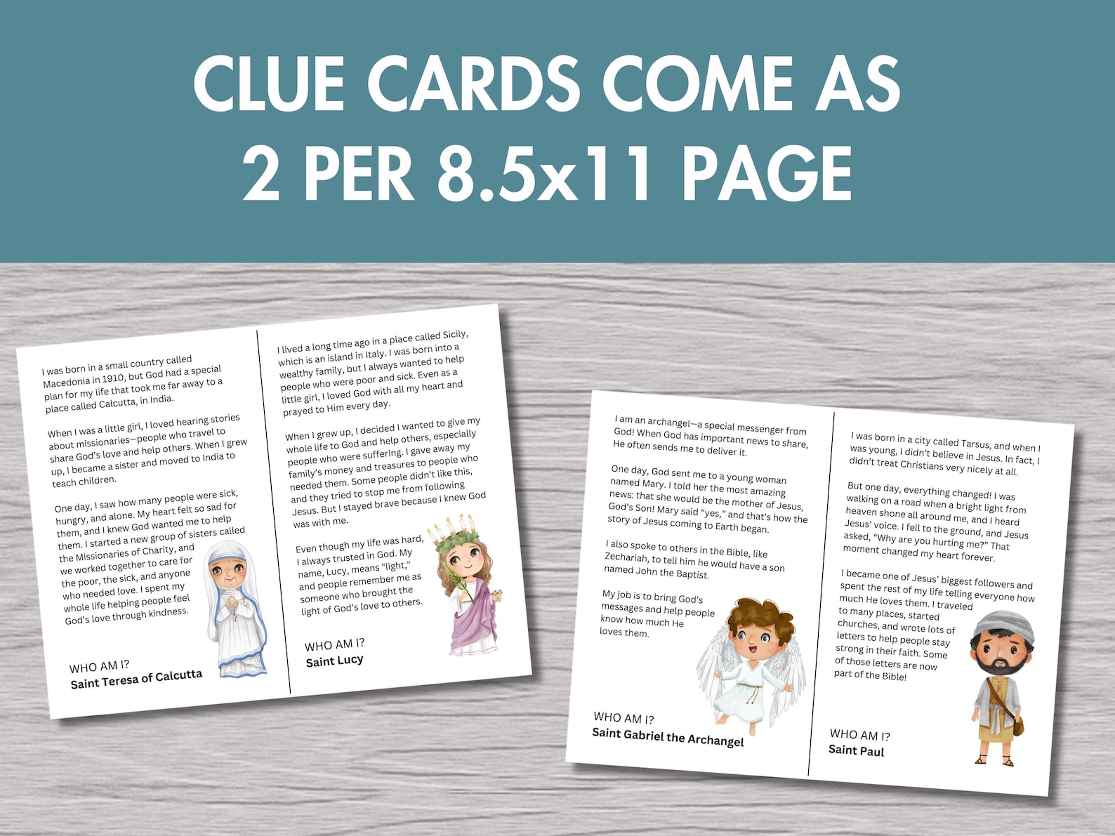 Catholic Saints Bingo Game: All Saints Day Activity (PDF Download - Etsy