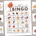 Printable Autumn BINGO | Fall-themed Game, Instant Download, Harvest ...