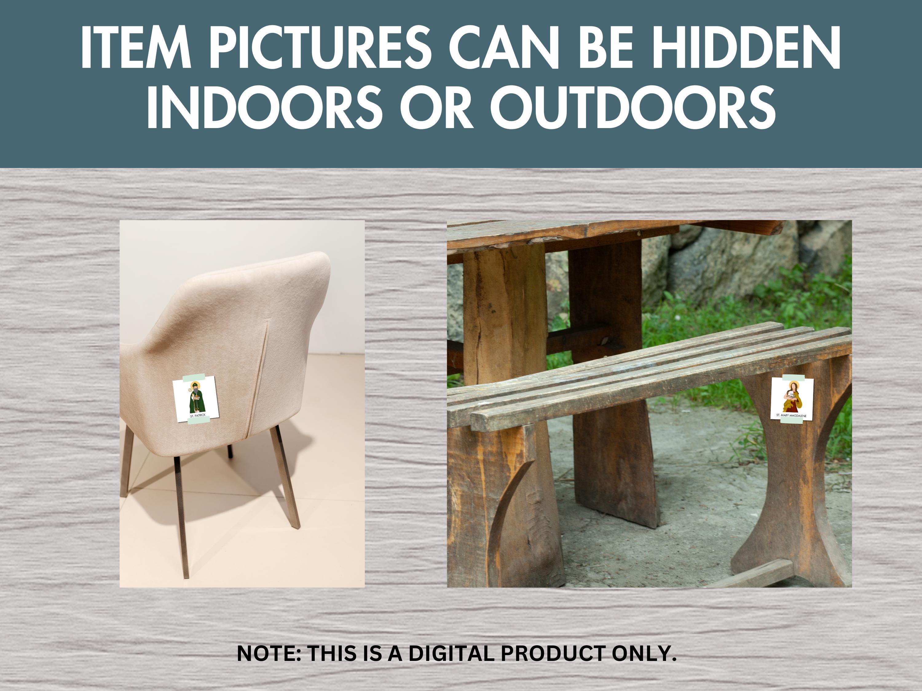 Catholic Saints Scavenger Hunt Game: All Saints' Day Activity (digital ...