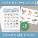 Noah's Ark Bingo Game: Christian Classroom Activity (digital Download ...