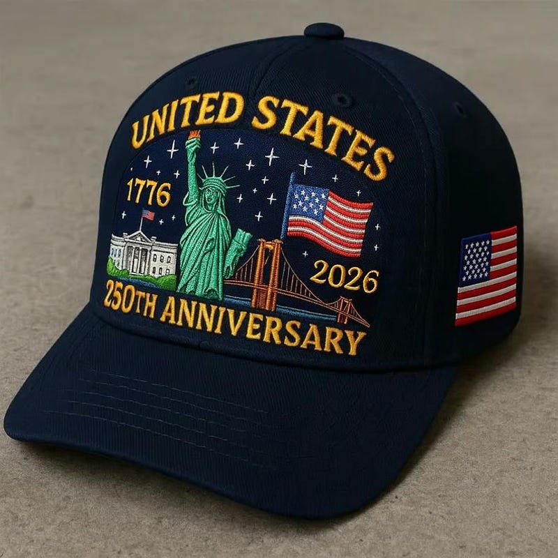 Usa 250th Anniversary Caps - Etsy