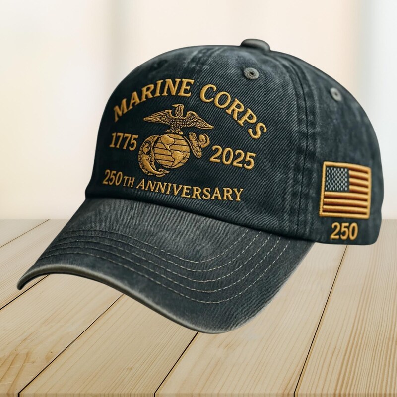 Usmc 250th Anniversary Hats - Etsy