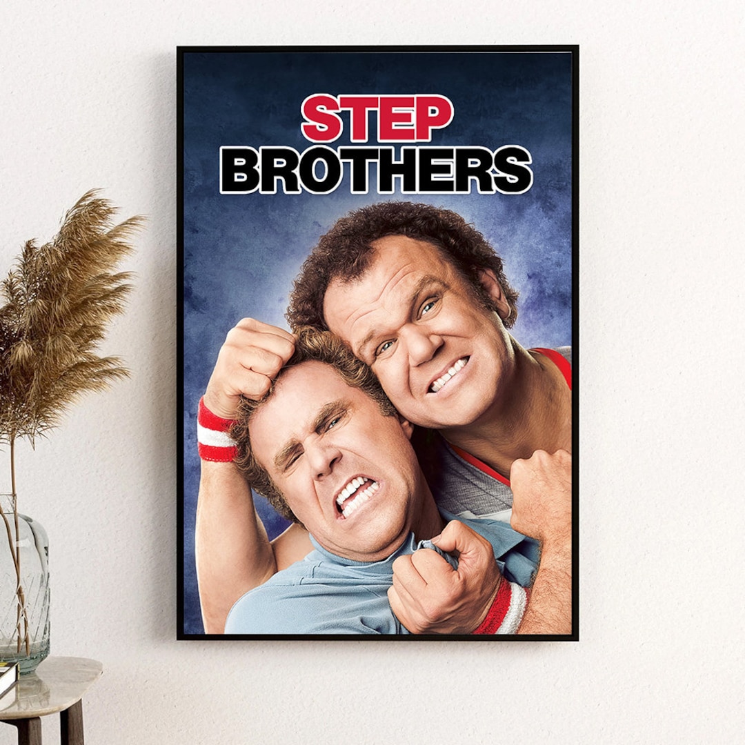 Step Brothers-movie Poster, High Quality Canvas Prints, Wall Art, Home ...