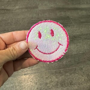 Smiley Face Patch - Etsy