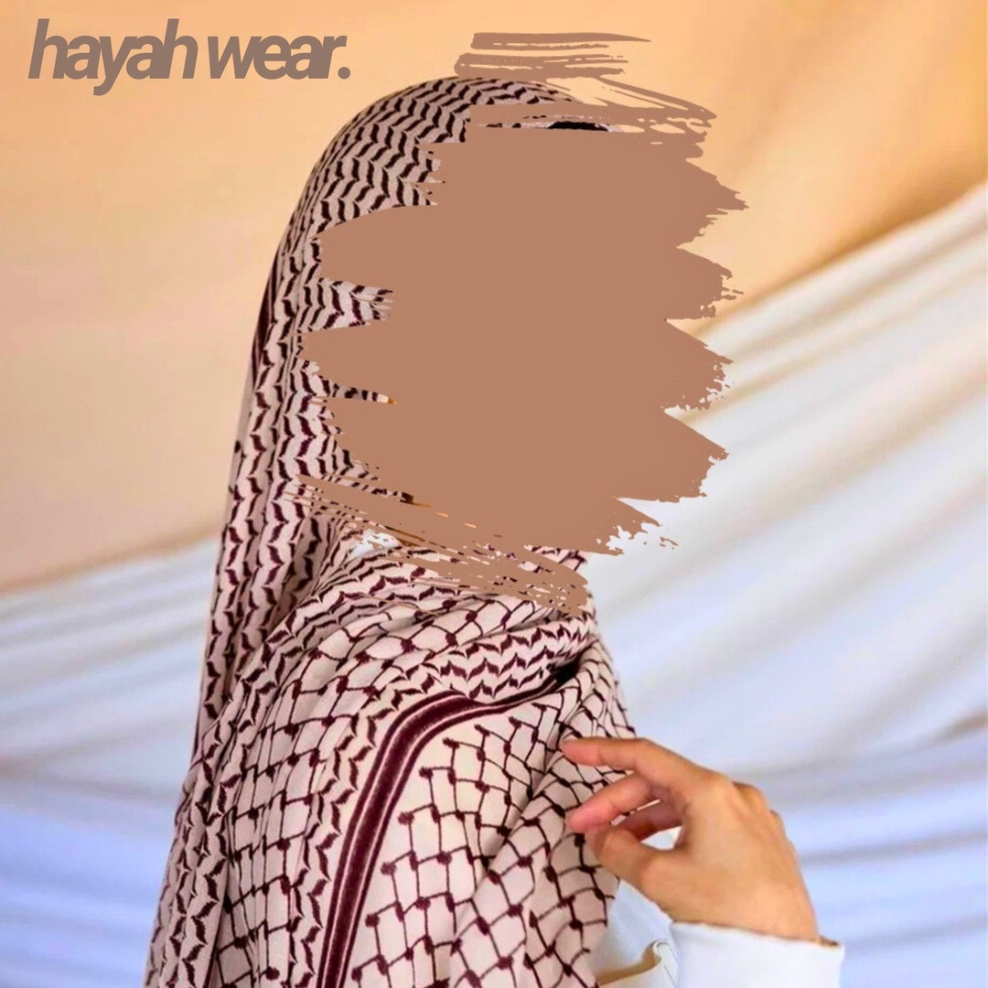 Palestine Hijab, Free Palestine, Palestine, Head Scarf, Hijab Scarf ...
