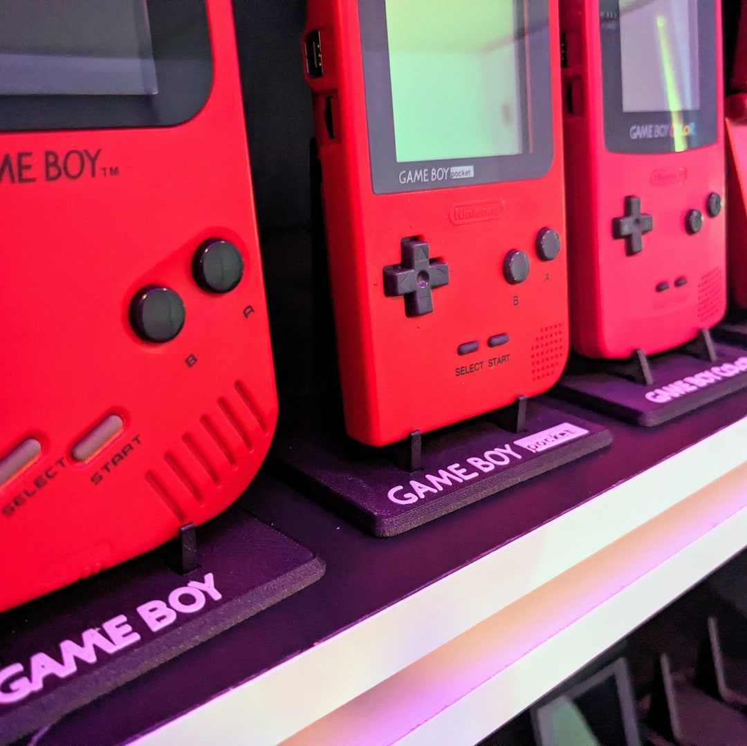 Nintendo Game Boy Display Stand Pick Your Model and Color - Etsy