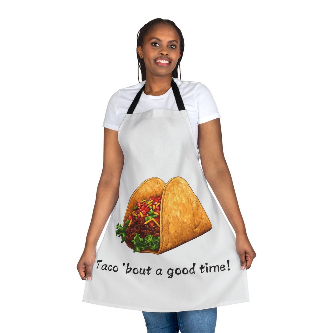 Funny Taco Apron, Colorful Cooking Chef Gift - Etsy