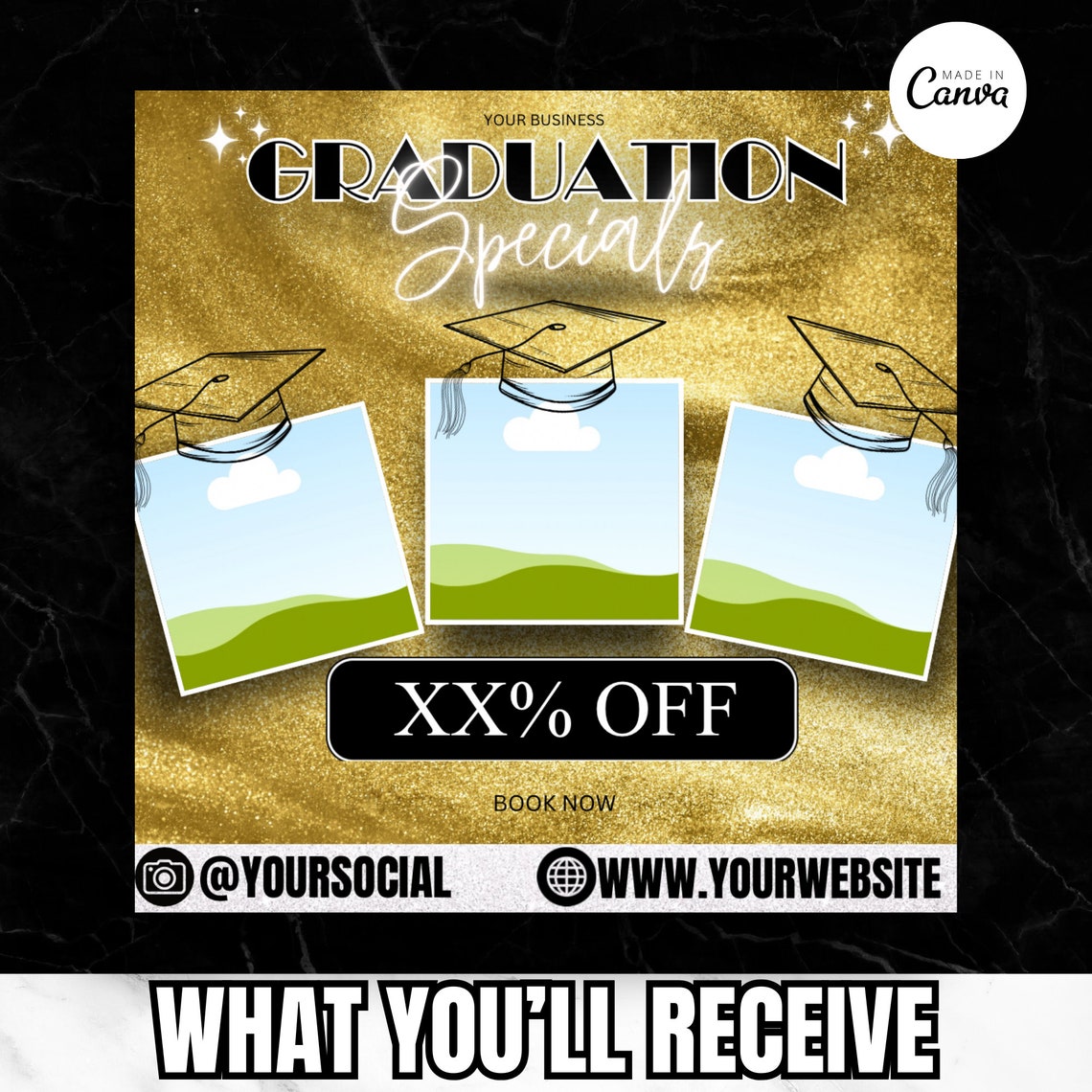 Graduation Specials, Graduation Booking Flyer, Graduation Hairstylist ...