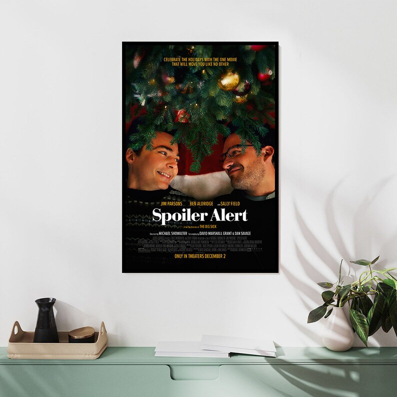 Spoiler Alert 2022 Movie Poster, Classic Vintage Film Poster, Room ...