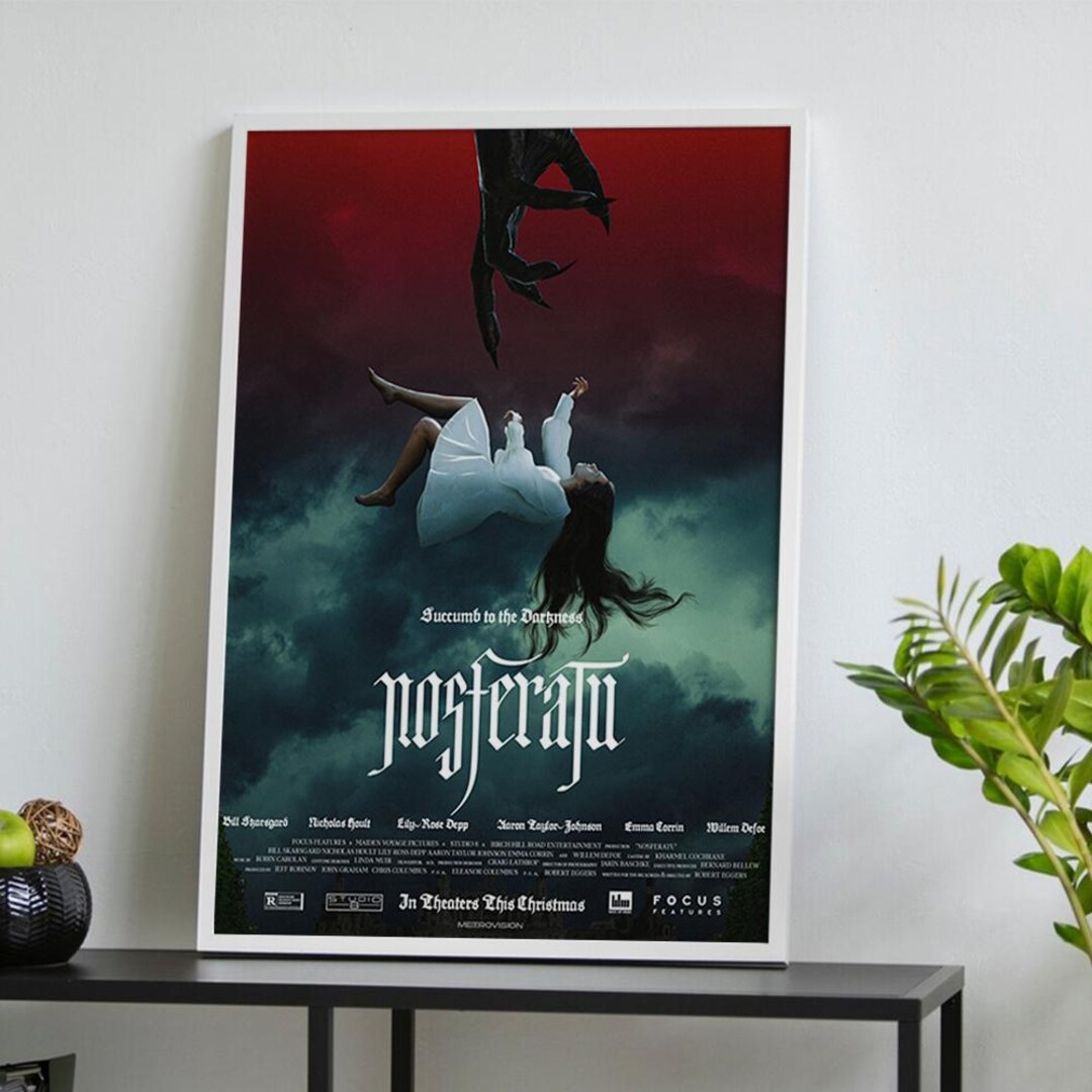 Nosferatu Movie Poster, Classic Vintage Film Poster, Room Decor, Art ...