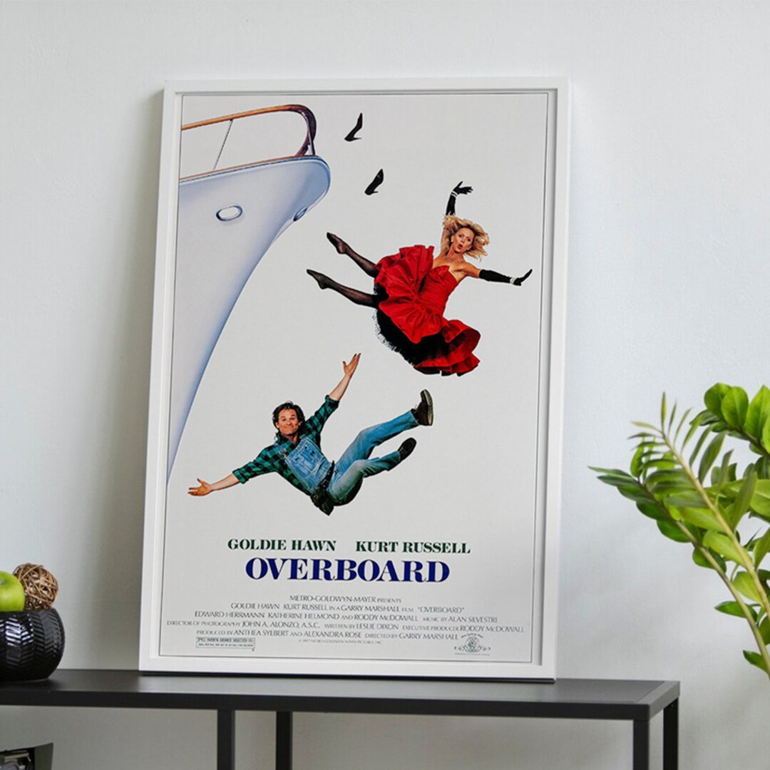 Overboard Movie Poster, Classic Vintage Film Poster, Room Decor, Art ...