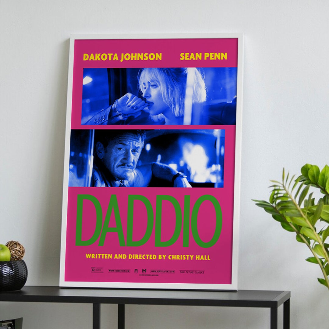Daddio 2024 Movie Poster, Classic Vintage Film Poster, Room Decor, Art ...