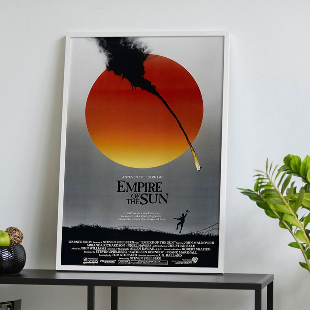 Empire of the Sun Movie Poster, Classic Vintage Film Poster, Room Decor ...