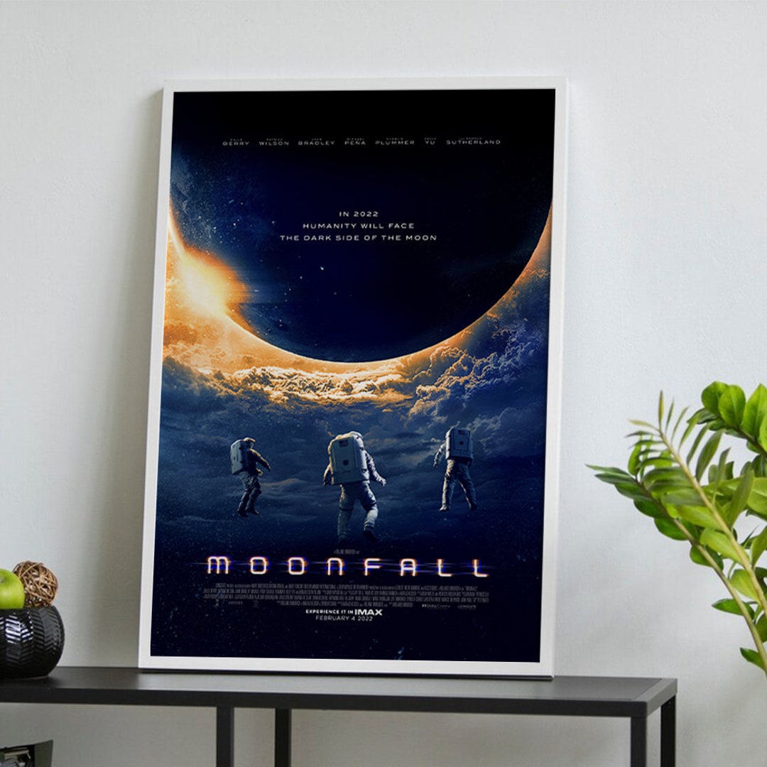 Moonfall 2022 Movie Poster, Classic Vintage Film Poster, Room Decor ...