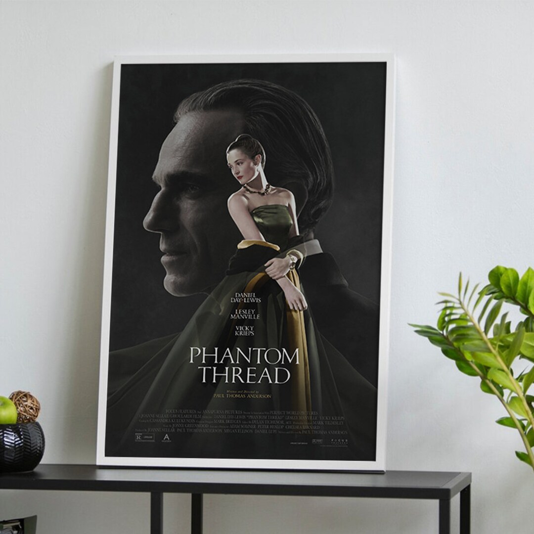 Phantom Thread Movie Poster, Classic Vintage Film Poster, Room Decor ...