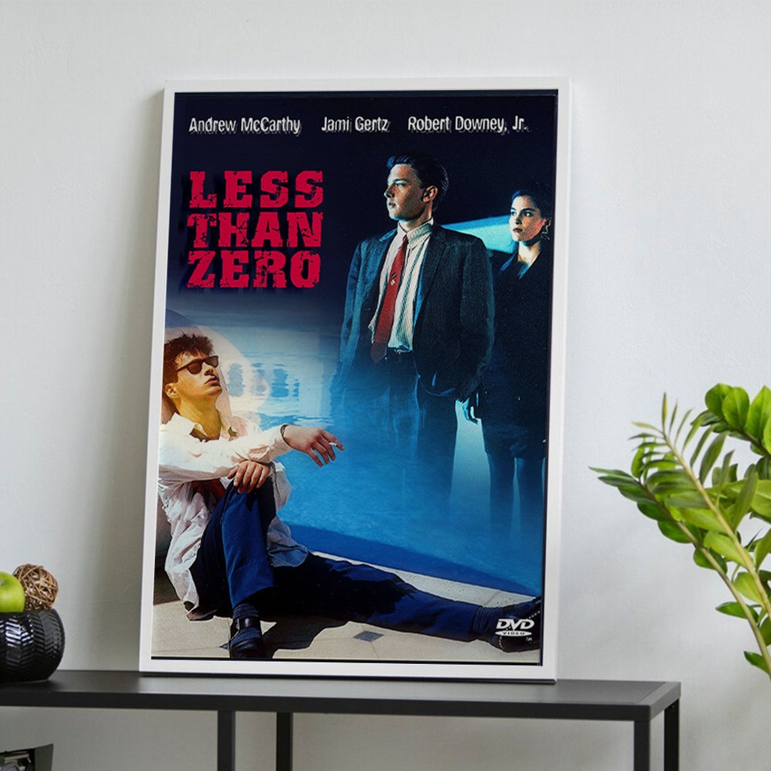 Less Than Zero Movie Poster, Classic Vintage Film Poster, Room Decor, Art Poster for Gift ...