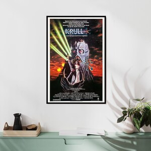 Krull 1983 Movie Poster, Classic Vintage Film Poster, Room Decor, Art ...