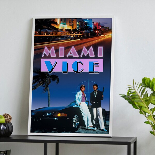 Miami Vice Room Decor - Etsy