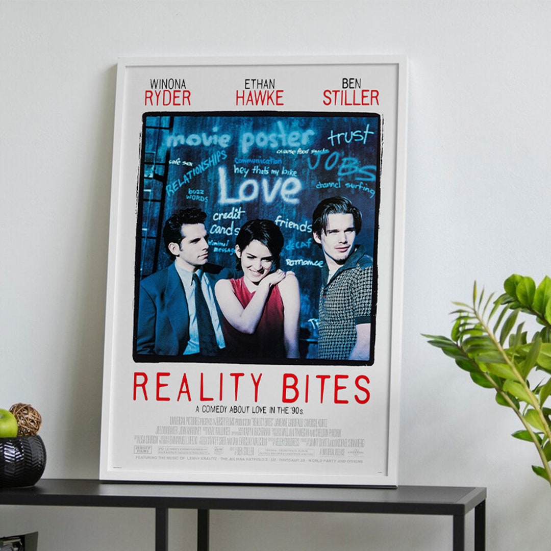 Reality Bites Movie Poster, Classic Vintage Film Poster, Room Decor ...