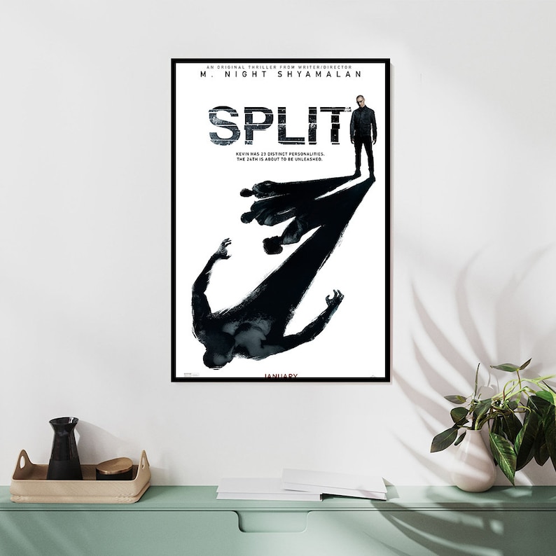 Split Movie Poster, Classic Vintage Film Poster, Room Decor, Art Poster for Gift, Canvas Poster ...