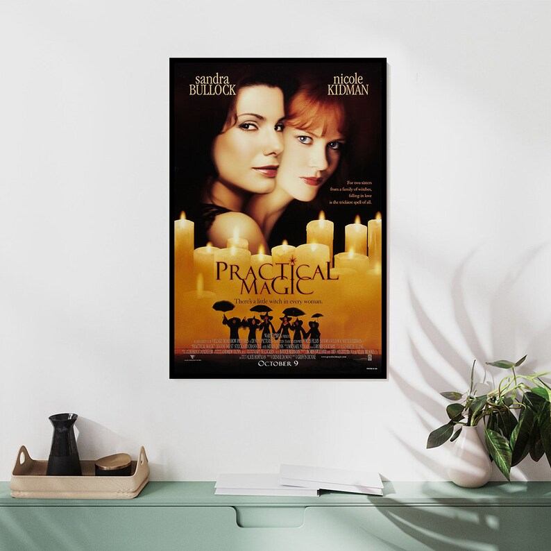 Practical Magic Movie Poster, Classic Vintage Film Poster, Room Decor ...