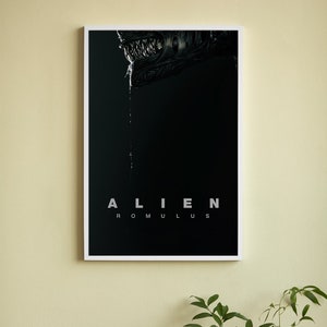 Alien Romulus Movie Poster, Classic Vintage Film Poster, Room ...