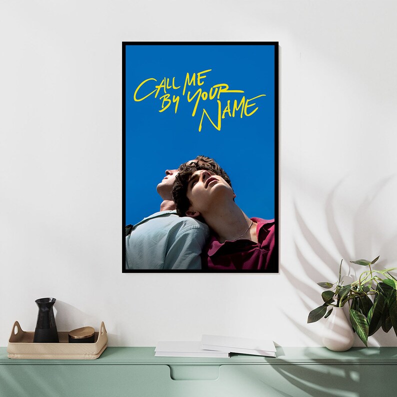 Call Me by Your Name Movie Poster, Classic Vintage Film Poster, Room Decor, Art Poster for Gift ...